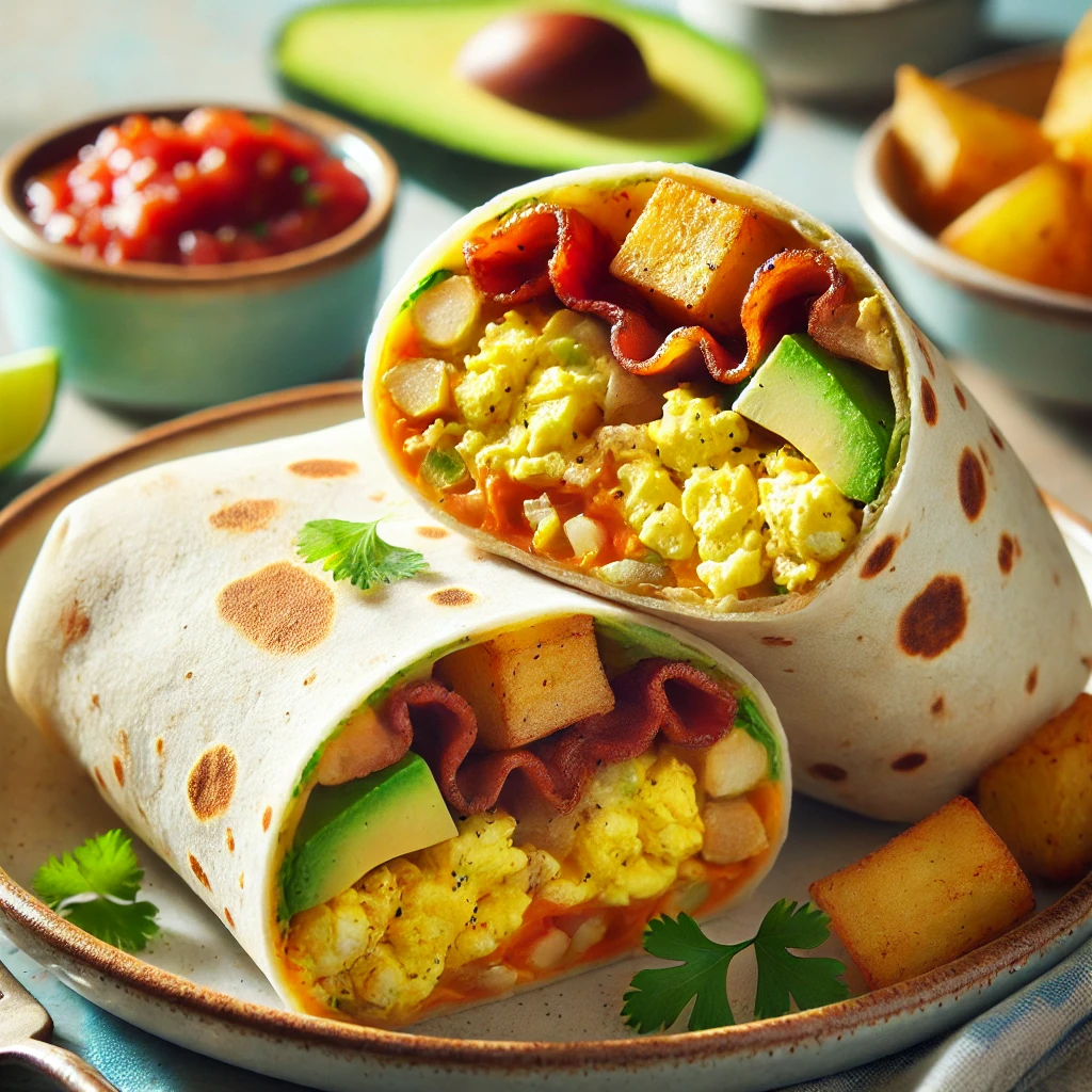 Breakfast Burrito with Scrambled Eggs: A Perfect Start to Your Day ...