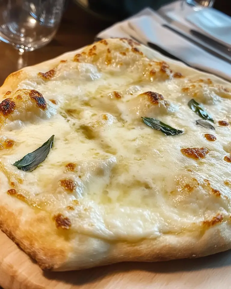 Grilled Pizza Bianca - Ava Recipes