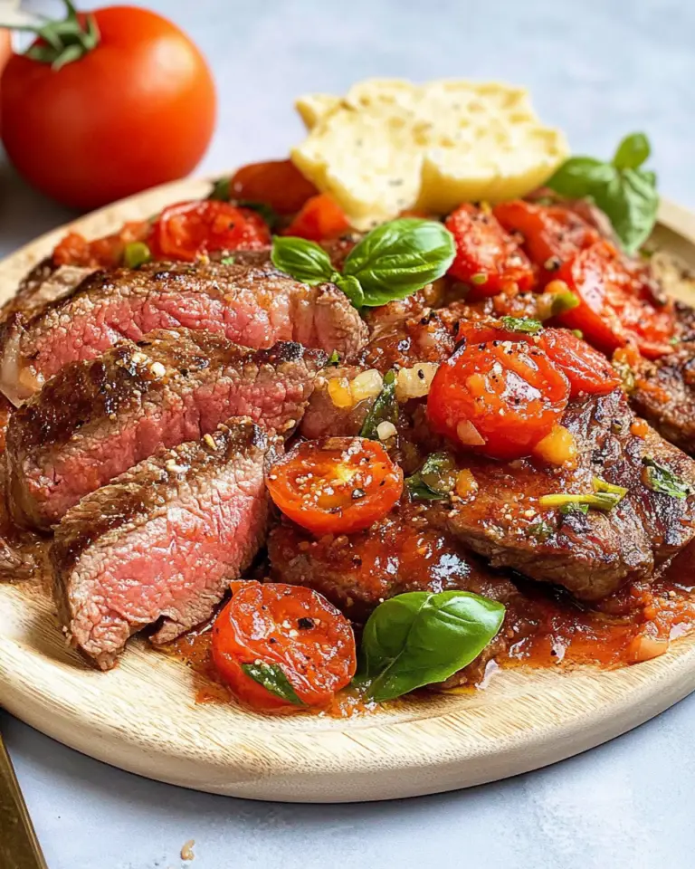 Italian Steak Pizzaiola