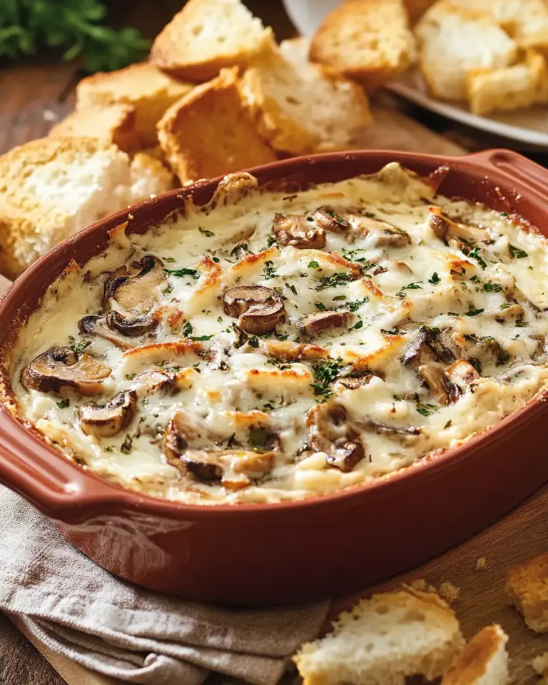 Stuffed Mushroom Dip
