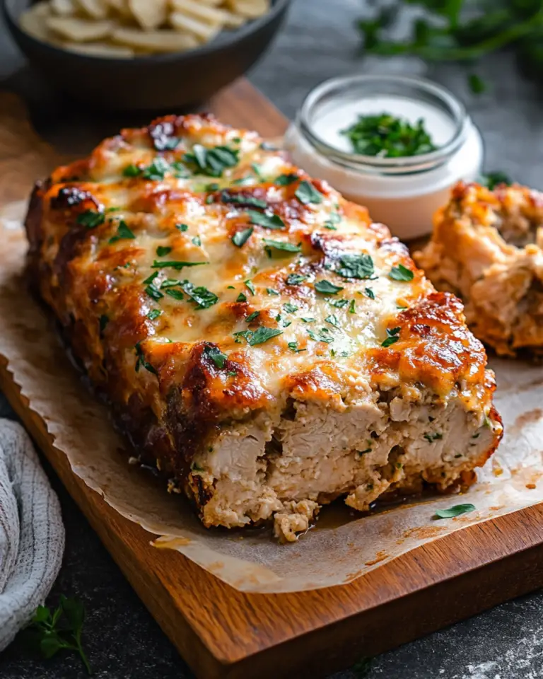 Parmesan Chicken Meatloaf