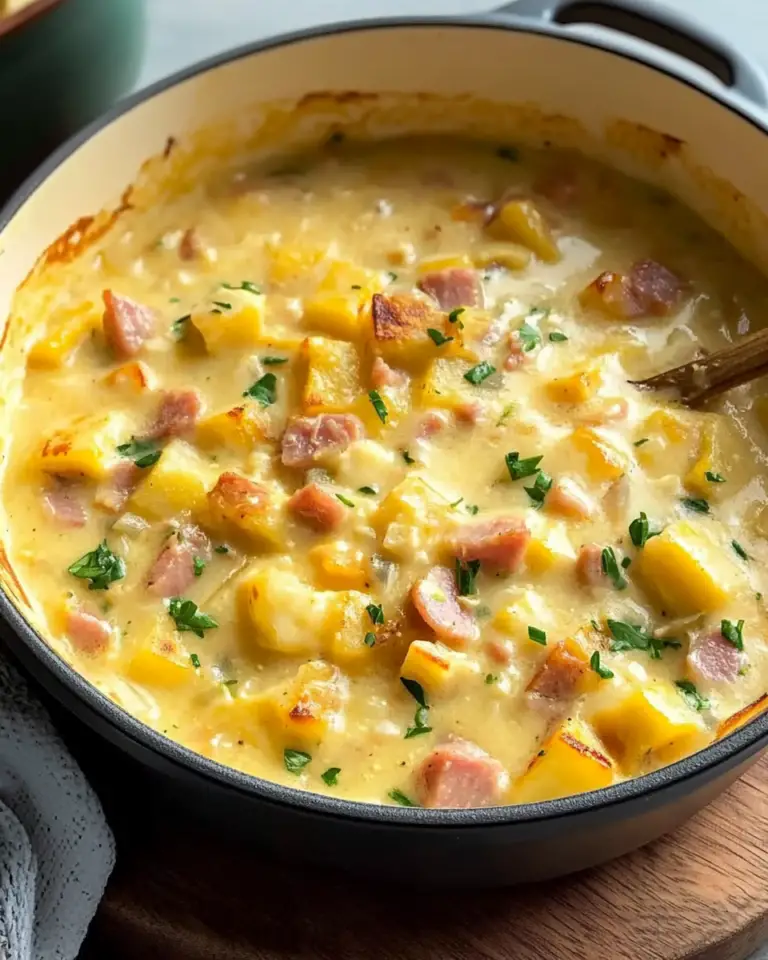 Cheesy Ham Chowder