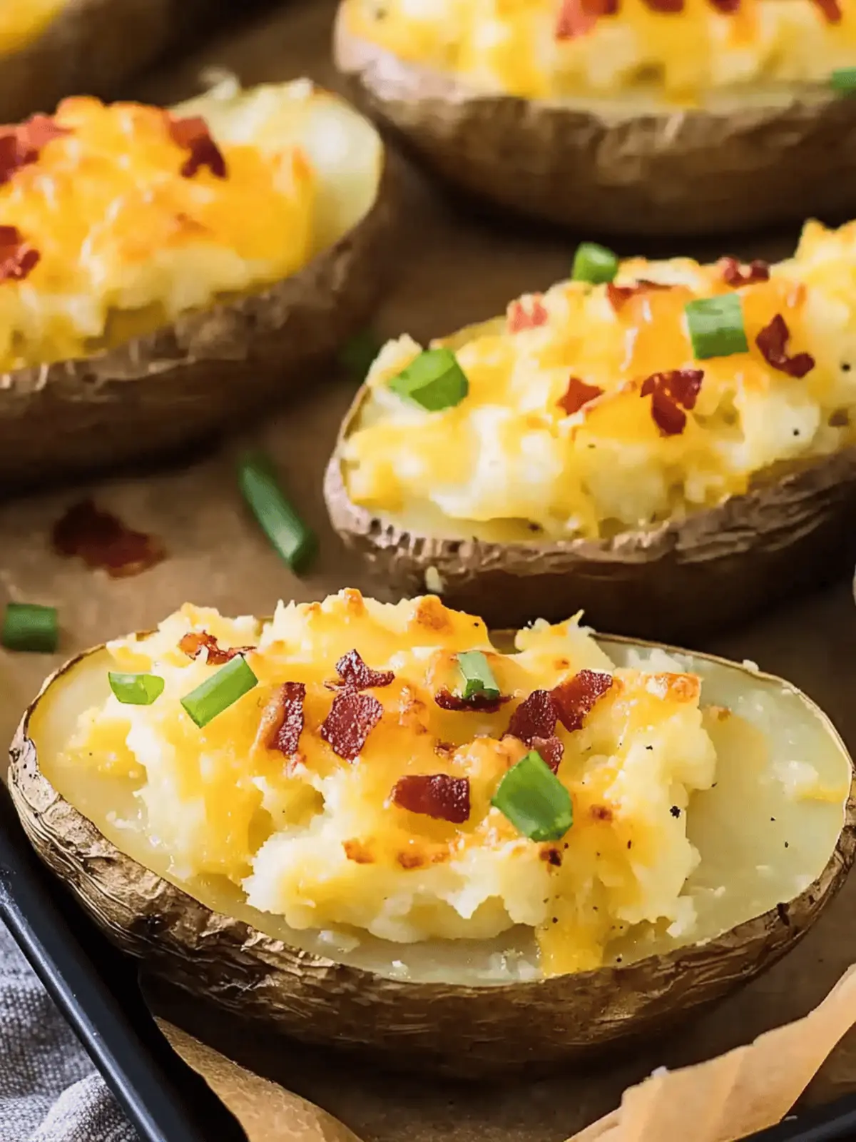 Irresistible Twice Baked Potatoes: Loaded with Flavor!