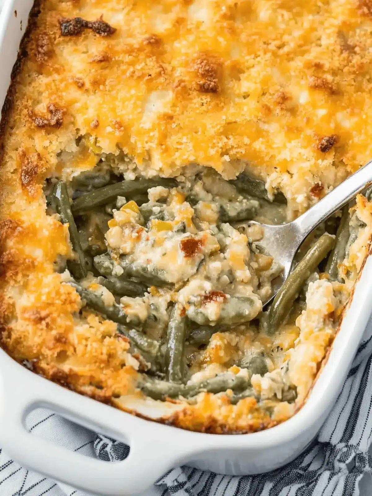 Ultimate Cheddar Bay Green Bean Casserole: Delicious & Easy