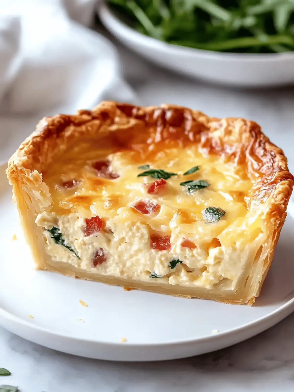 Easy Creamy Puff Pastry Quiche Lorraine – A Delicious Brunch