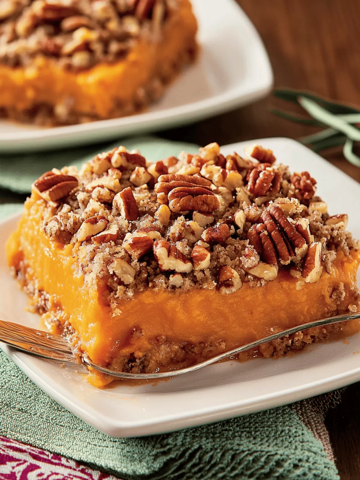Irresistible Sweet Potato Casserole with Pecan Topping