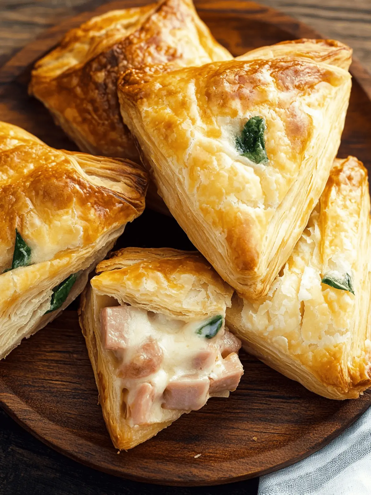 Irresistible Ham and Cheese Puff Pastry for Comfort Food