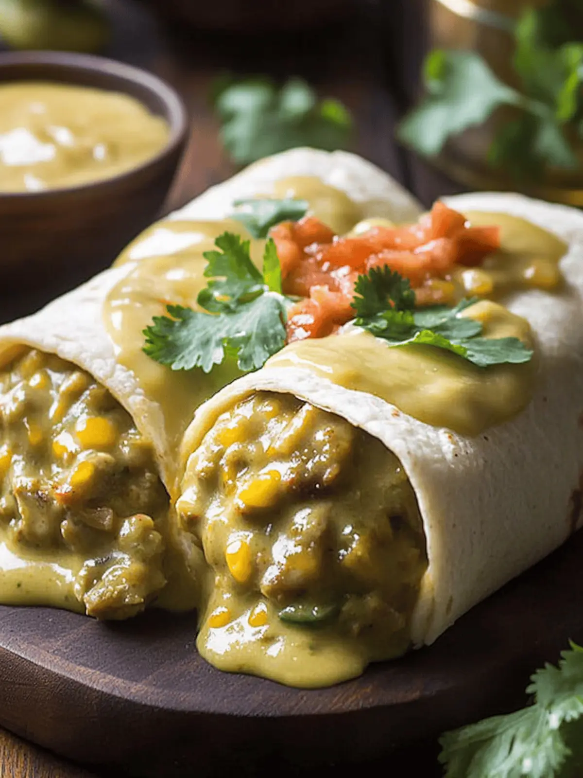Irresistible Smothered Green Chili Burritos: A Cozy Dinner