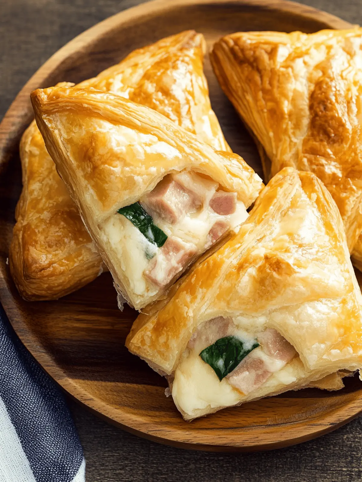 Irresistible Ham and Cheese Puff Pastry for Comfort Food