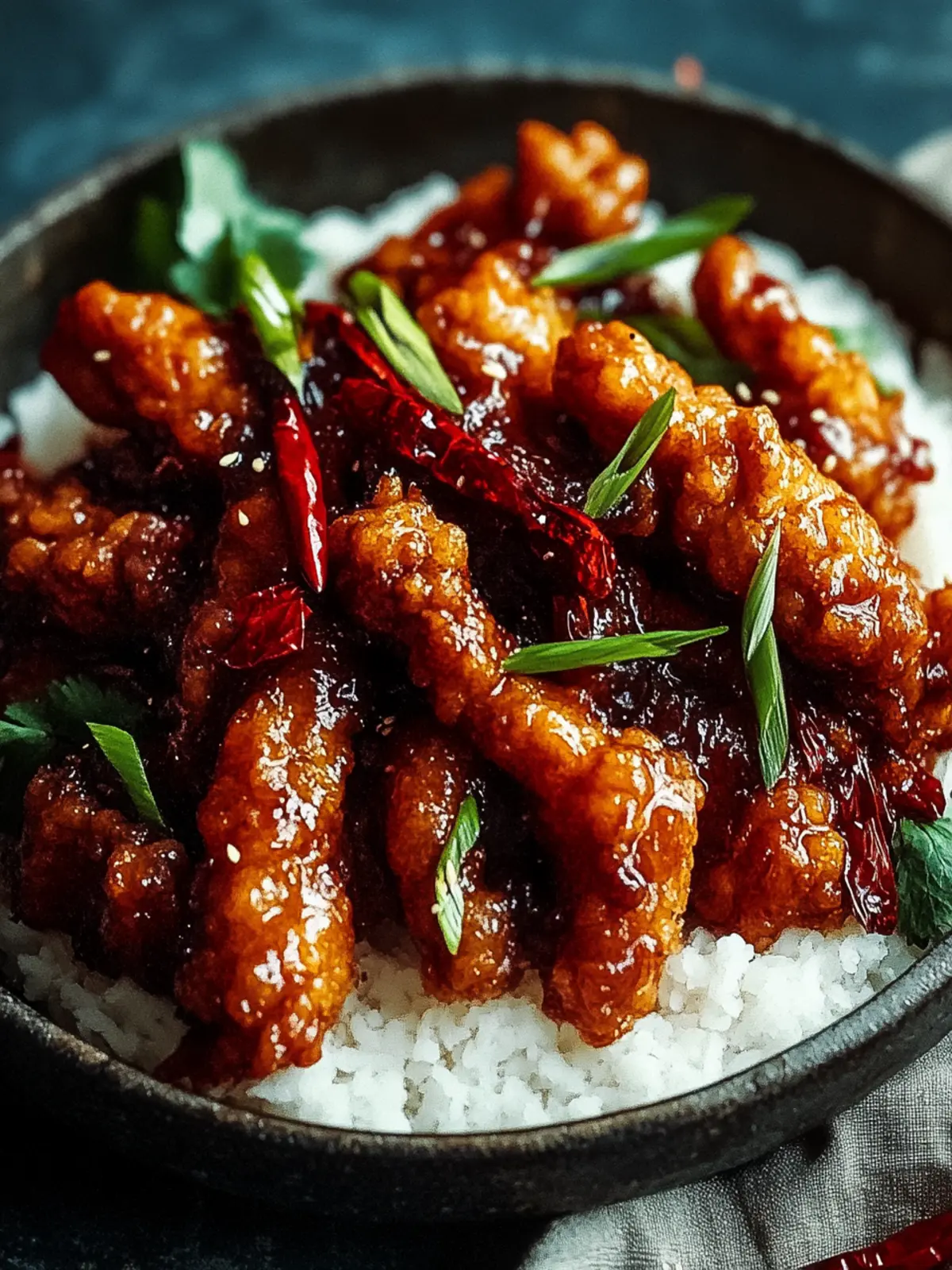 Irresistible Dragon Chicken in Spicy Sweet Sauce
