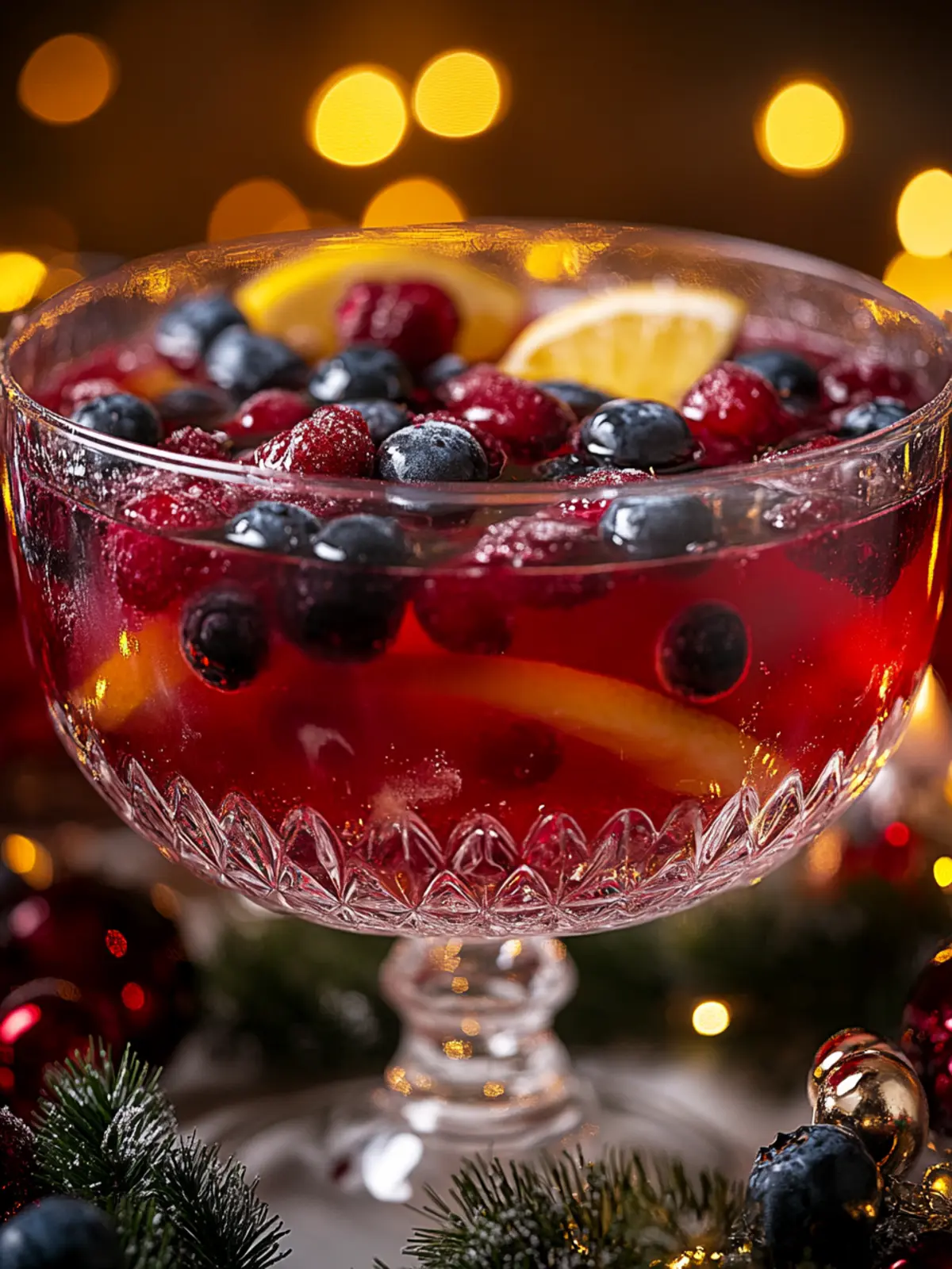 Irresistible Winter Berry Punch for Delicious Gatherings
