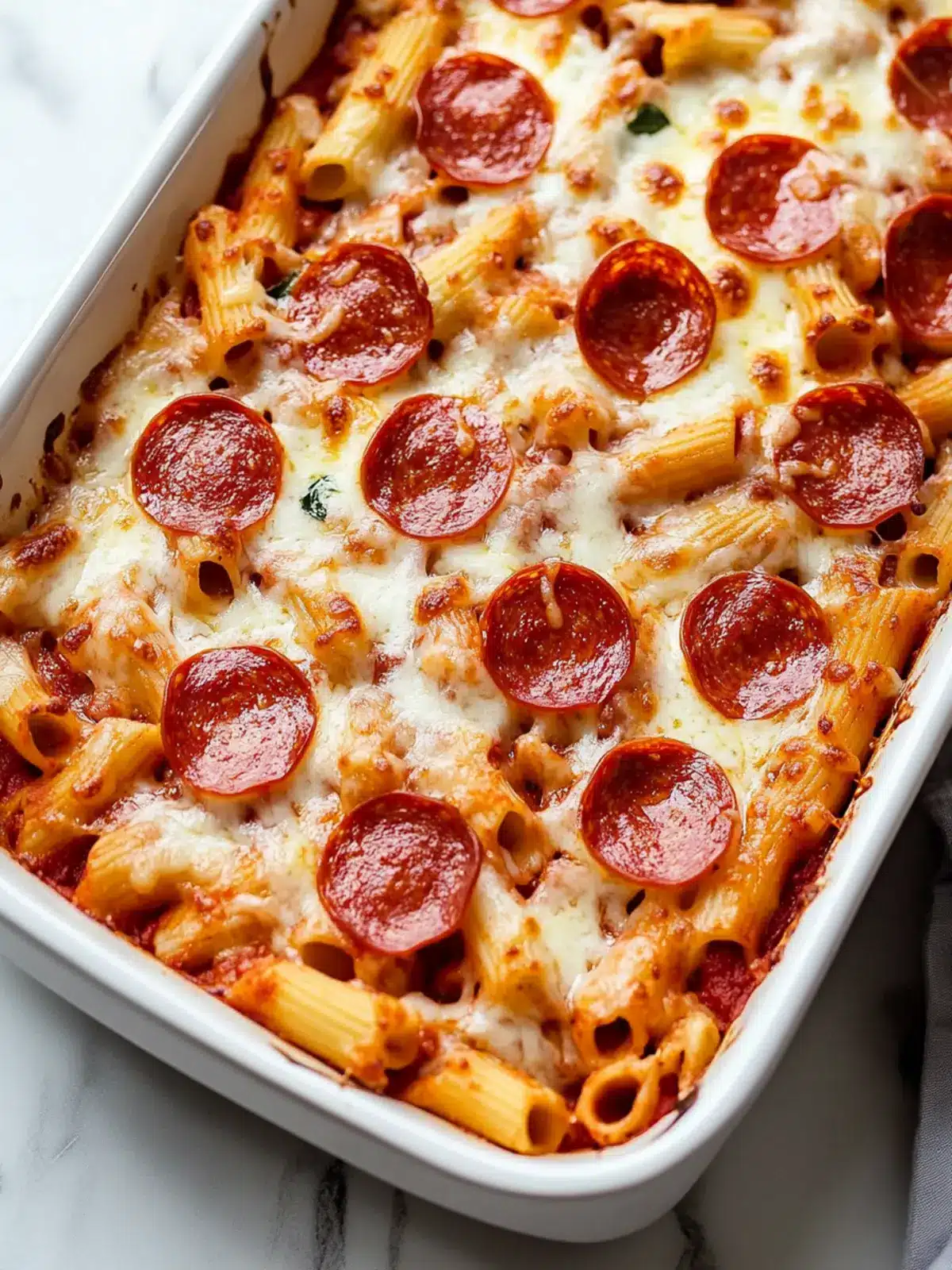 Super Easy Pizza Pasta Bake: A Delicious Family Favorite