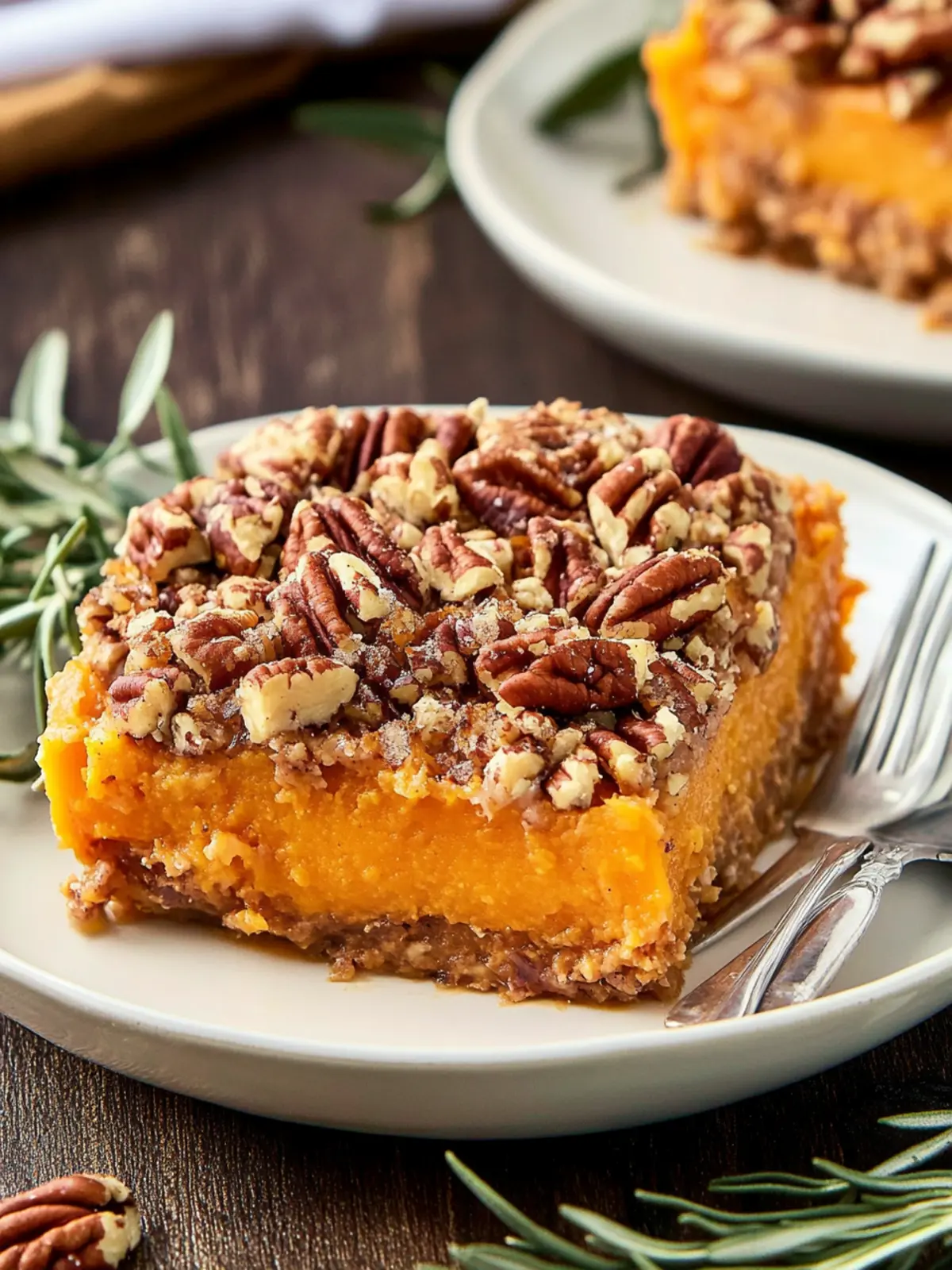 Delicious Sweet Potato Casserole with Pecan Topping Magic