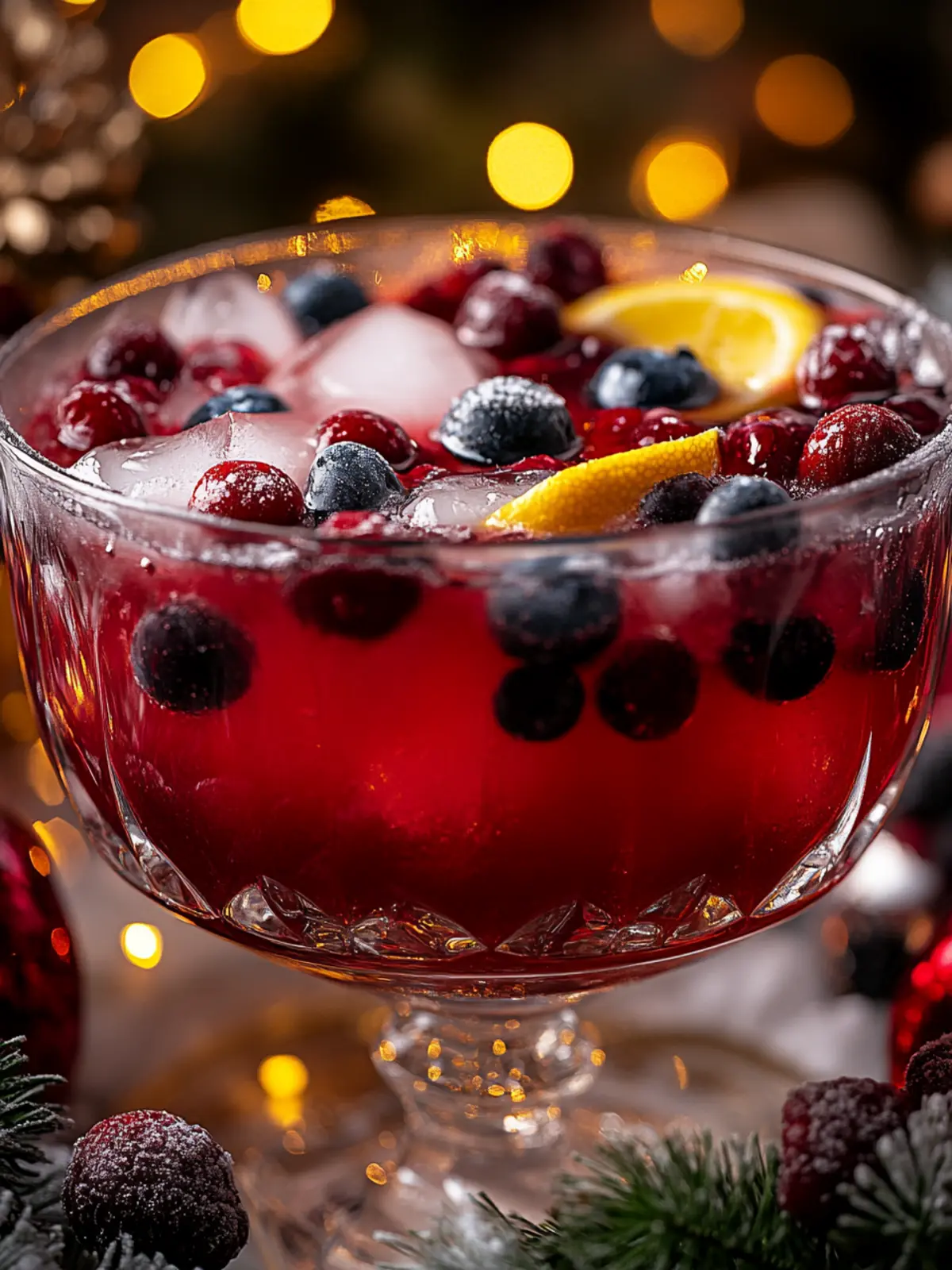 Irresistible Winter Berry Punch for Delicious Gatherings