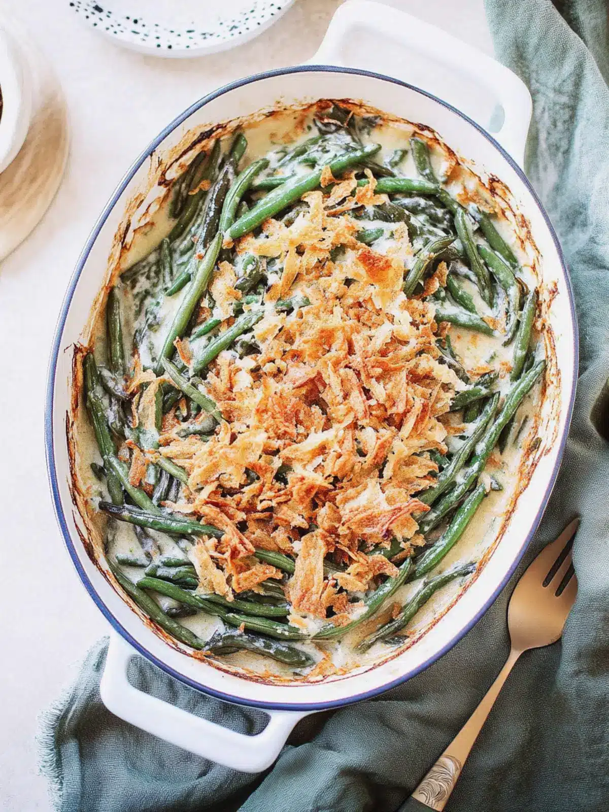 Ultimate Green Bean Casserole Recipe with Delicious Crunch