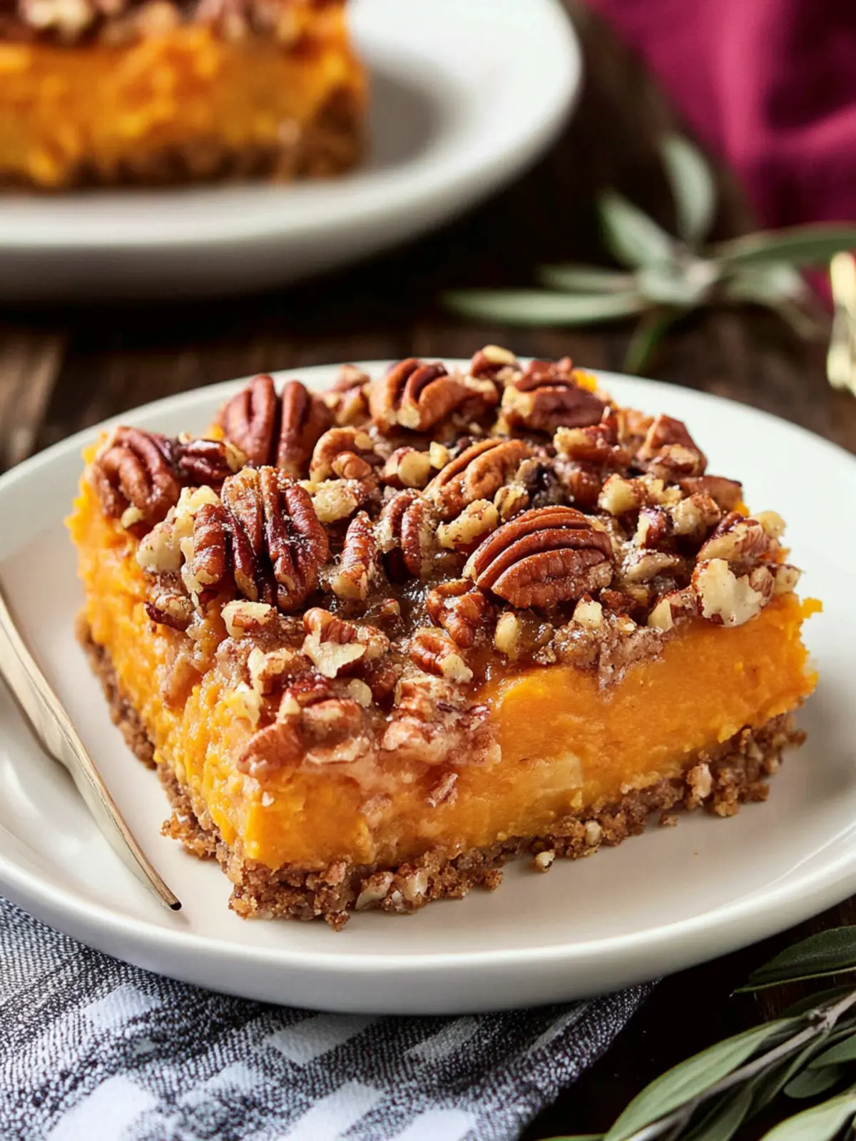 Delicious Sweet Potato Casserole with Pecan Topping Magic