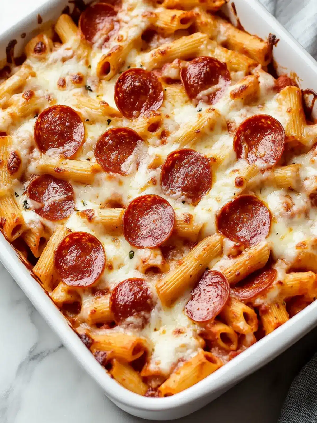 Super Easy Pizza Pasta Bake: A Delicious Family Favorite