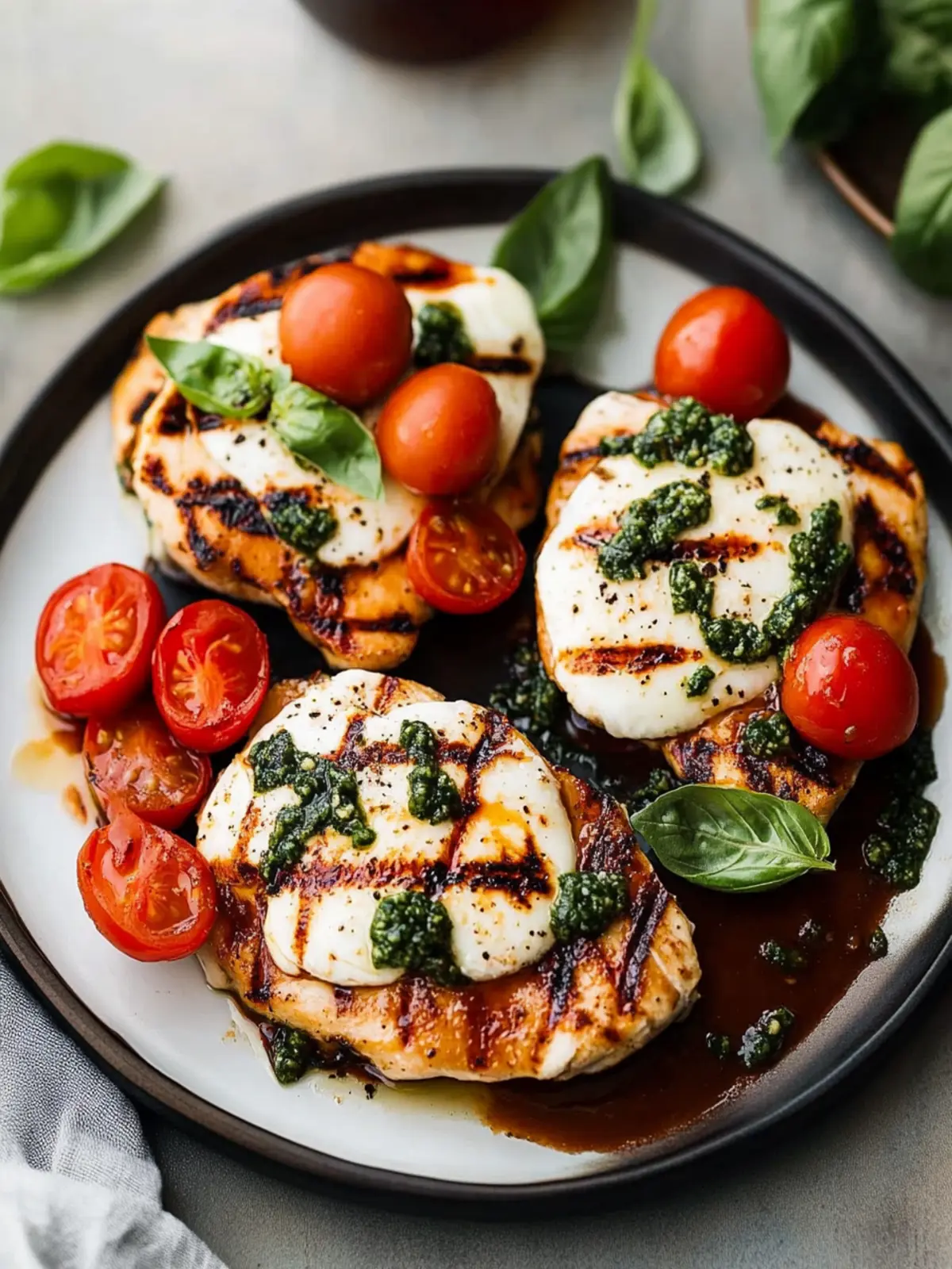 Irresistible Caprese Chicken Recipe: A Grilled Delight