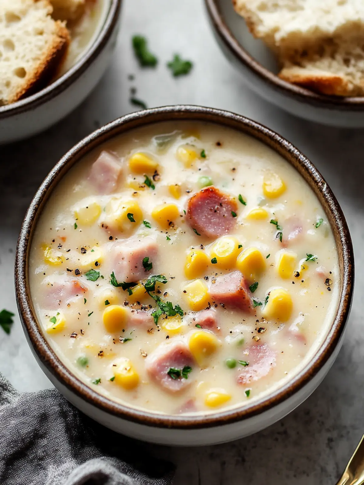 Easy Ham and Corn Chowder for Delicious Comfort Food