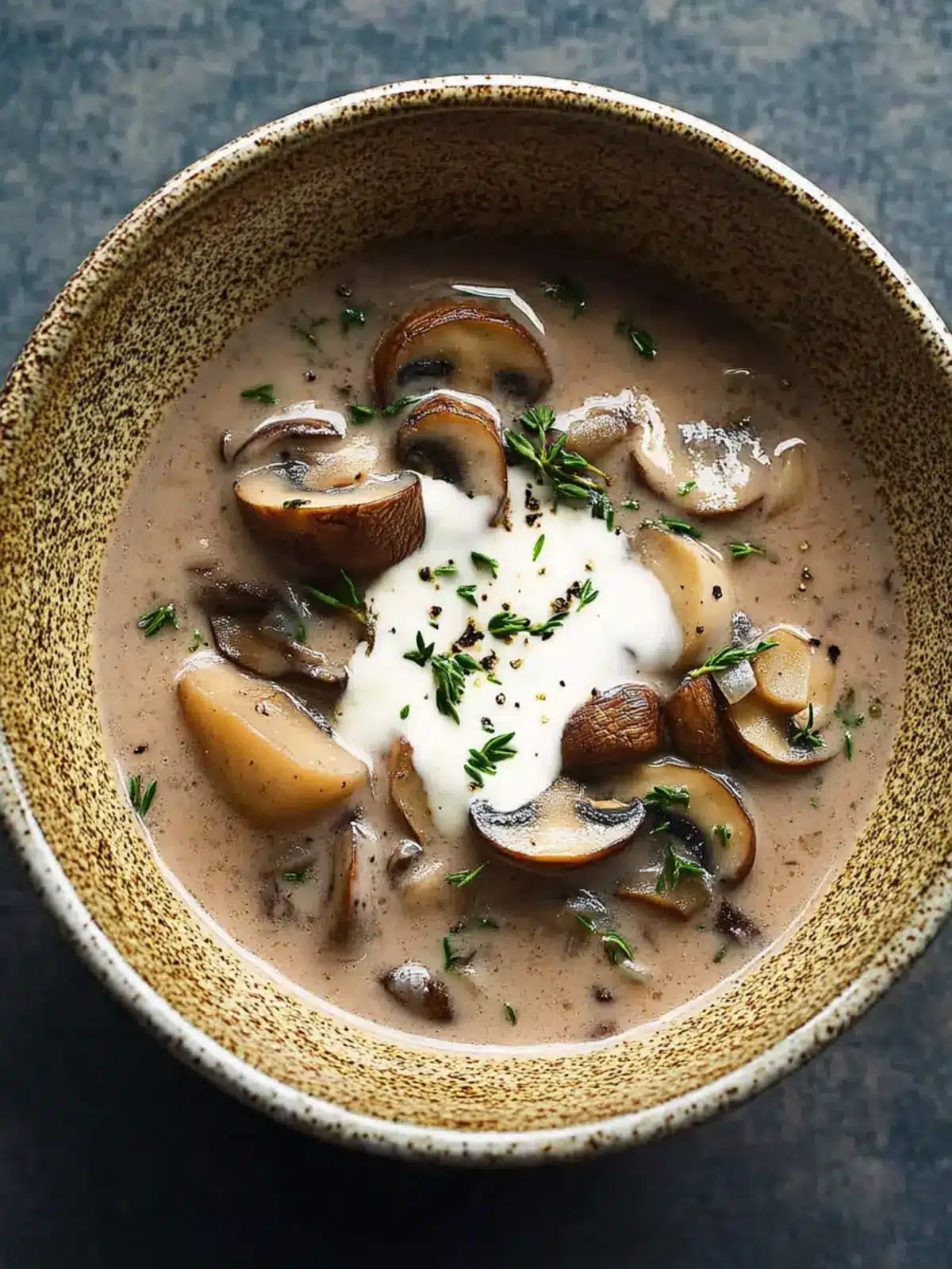 Irresistible Creamy Mushroom Soup That Will Warm Your Soul