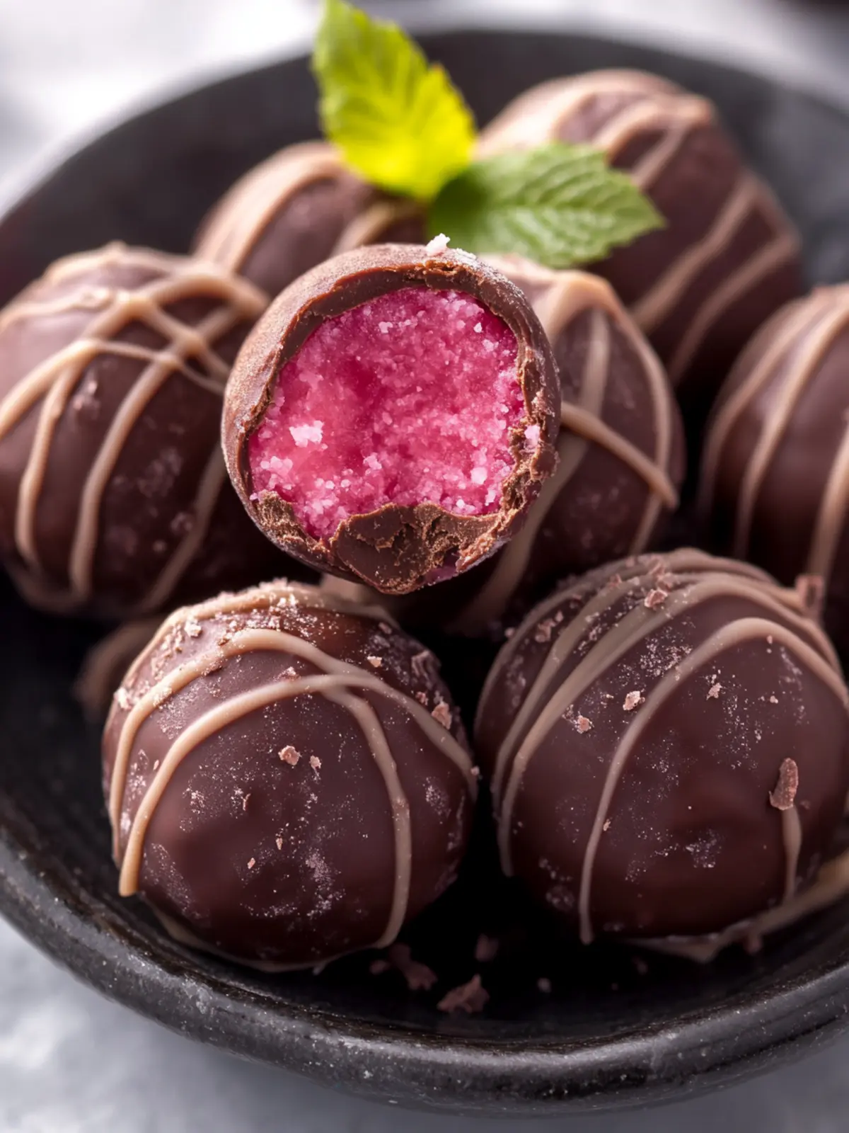 Irresistible Chocolate Raspberry Truffles for Sweet Indulgence
