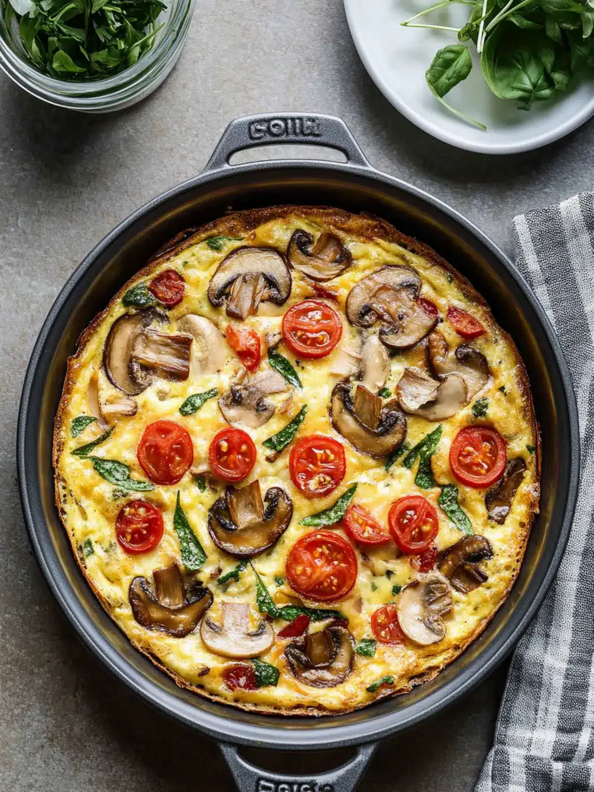 Irresistible Mushroom Frittata for a Delicious Brunch Delight