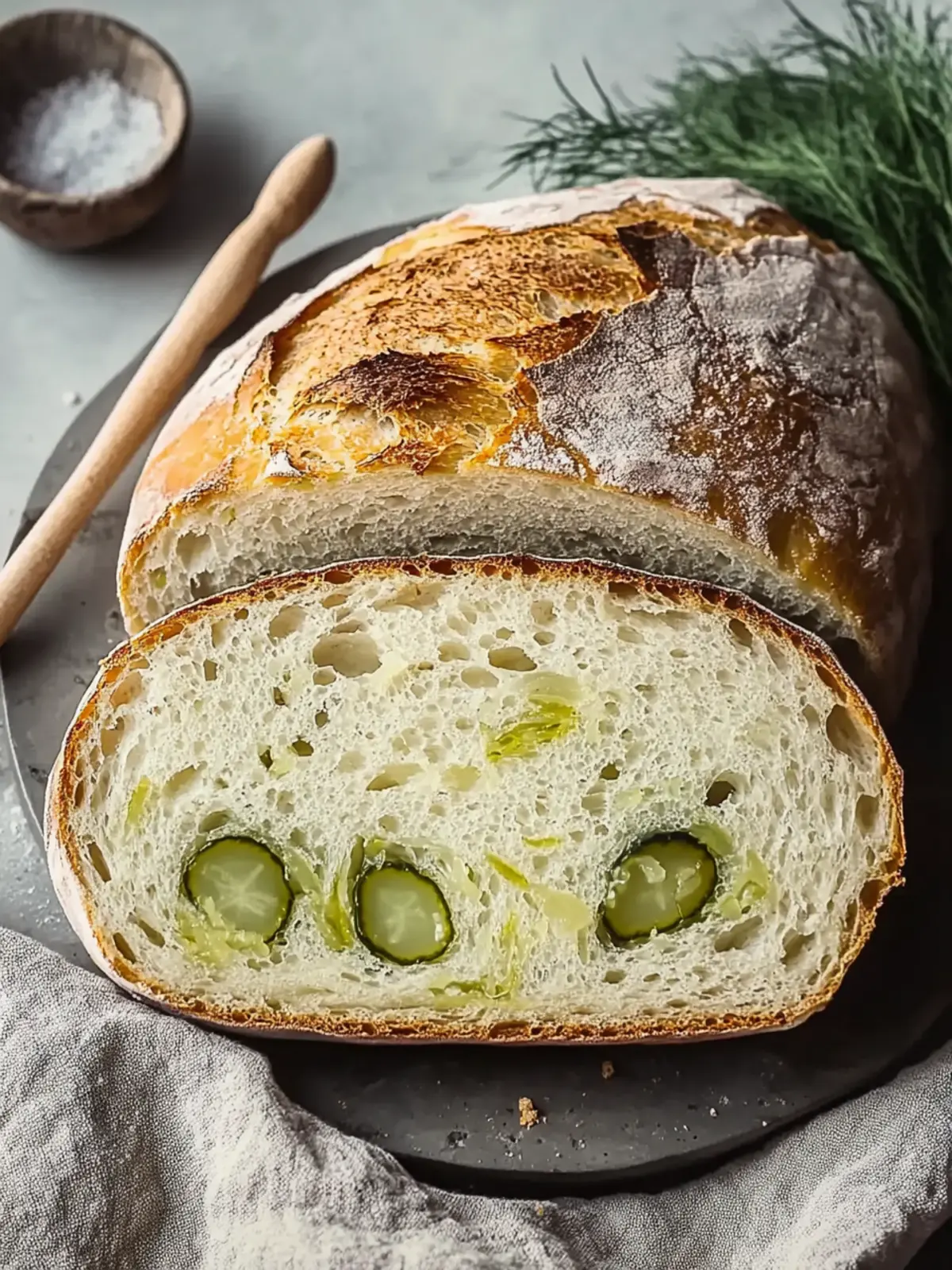 Easy Dill Pickle Sourdough Bread: A Deliciously Tangy Twist