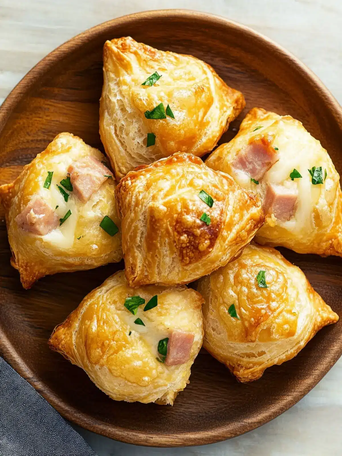 Ultimate Ham and Cheese Puffs for Delicious Family Snacking