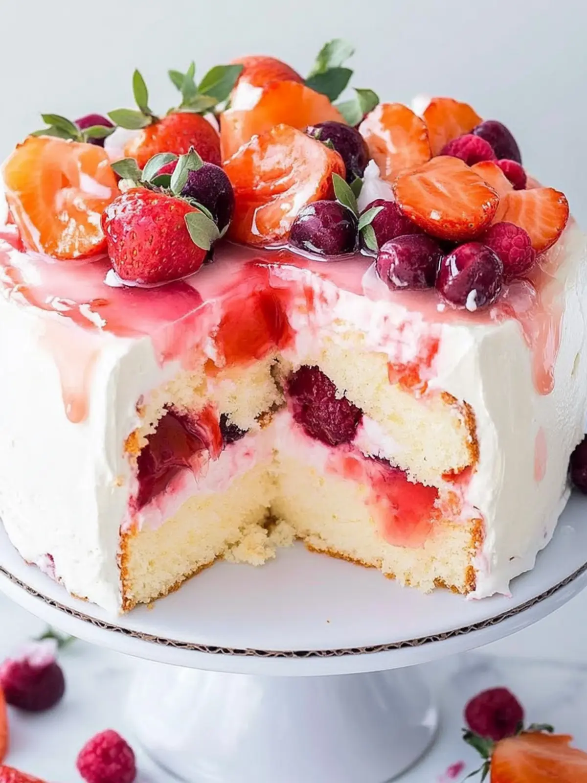 Heaven on Earth Cake: An Irresistible Cherry Delight