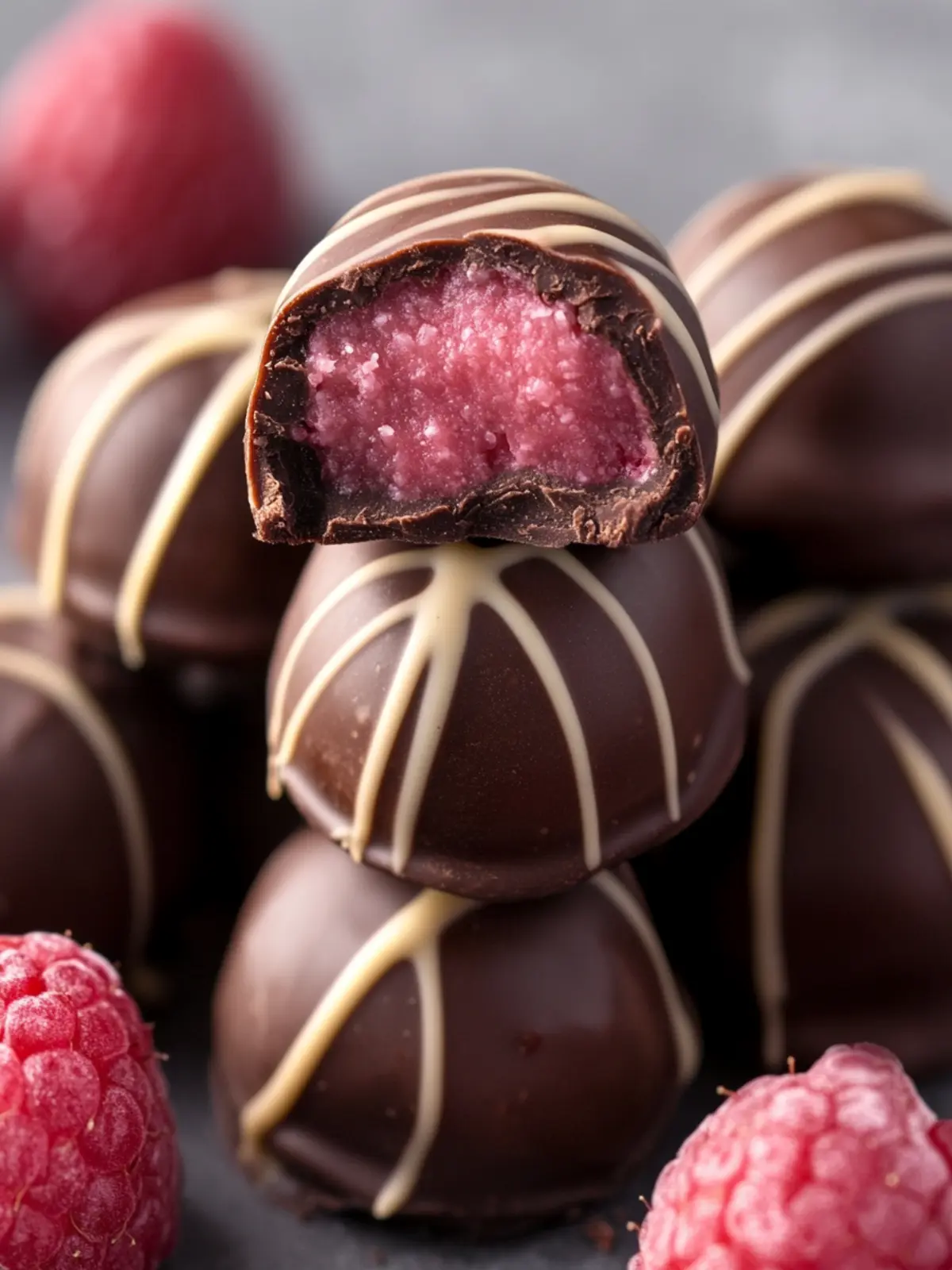 Irresistible Chocolate Raspberry Truffles for Sweet Indulgence