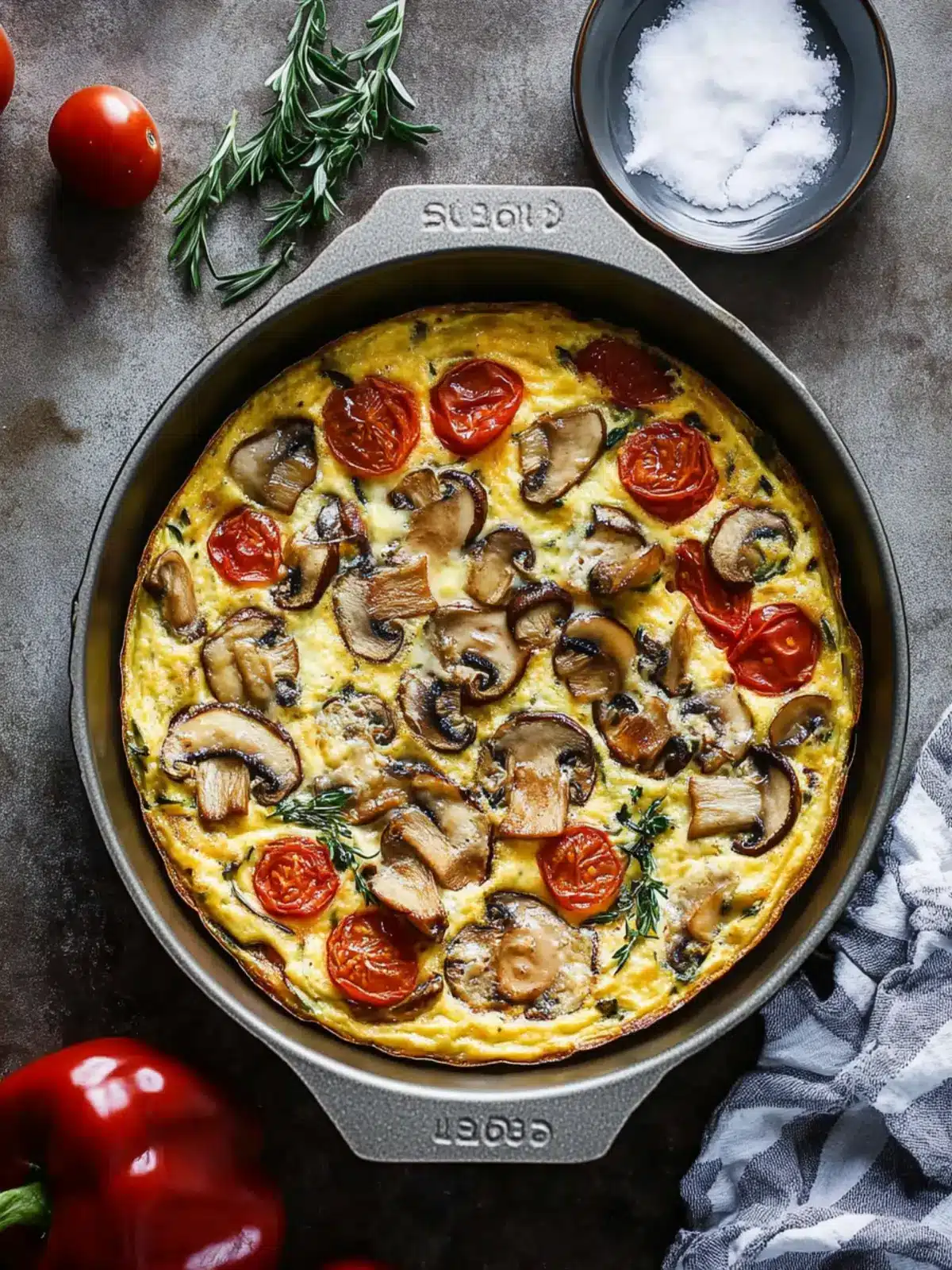 Irresistible Mushroom Frittata for a Delicious Brunch Delight