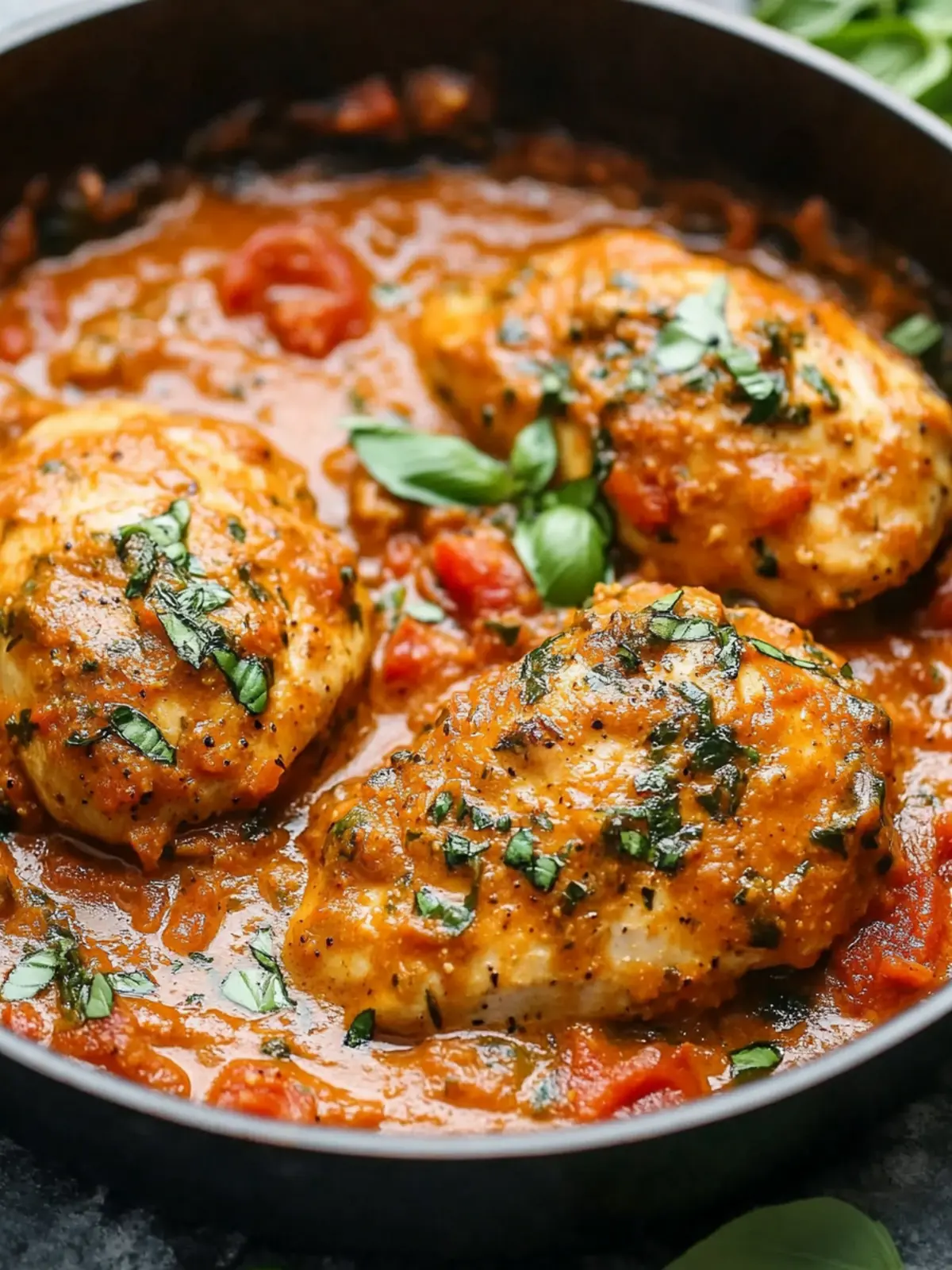 Irresistible Creamy Tomato Basil Chicken for Dinner