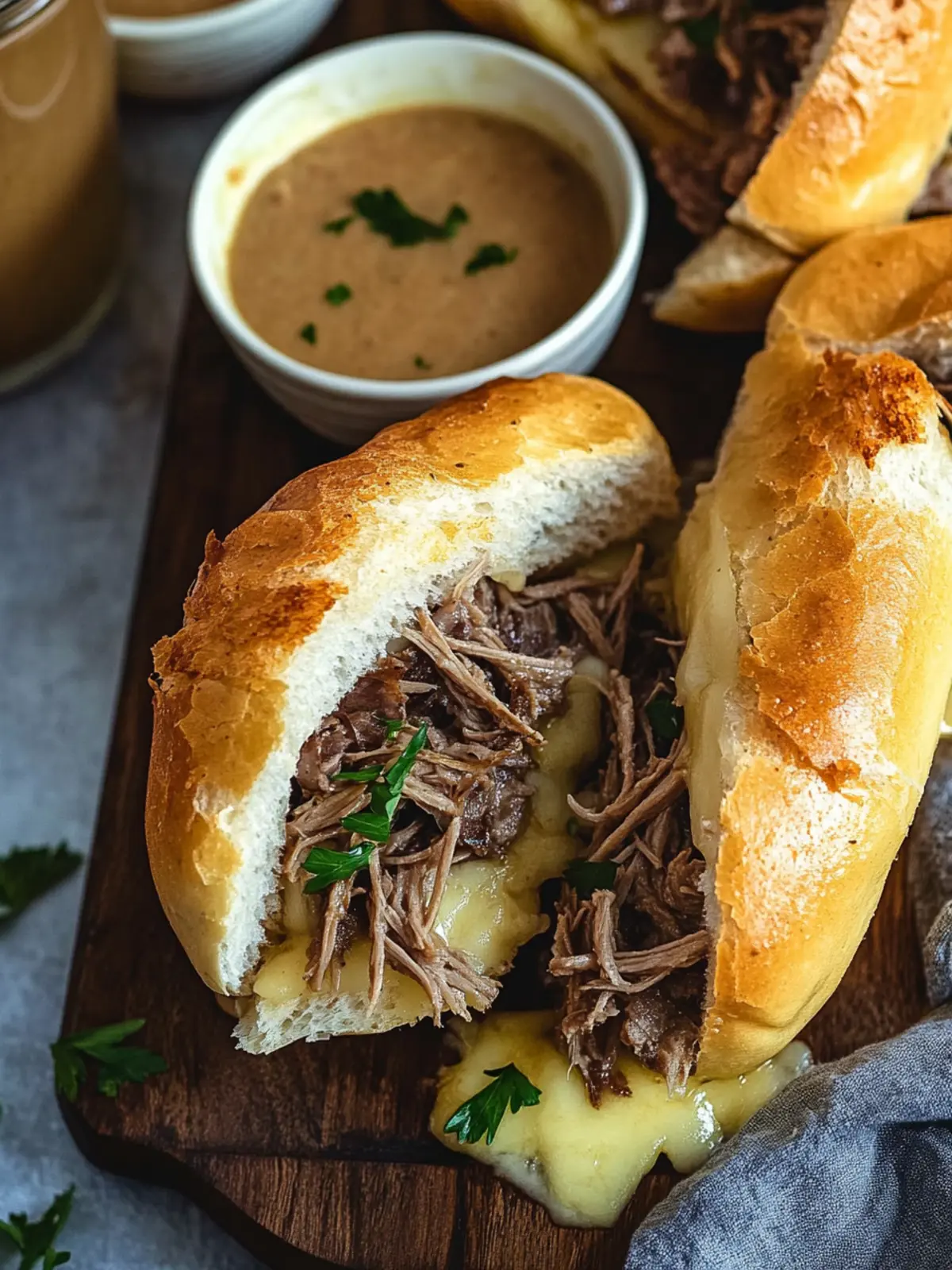 Ultimate Crock Pot French Dip Sandwiches That Are Delicious