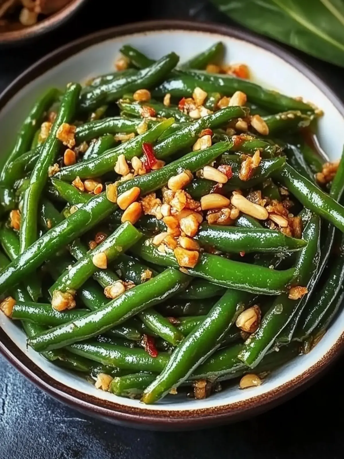 Delicious Chinese Green Beans With Garlic Sauce in Minutes