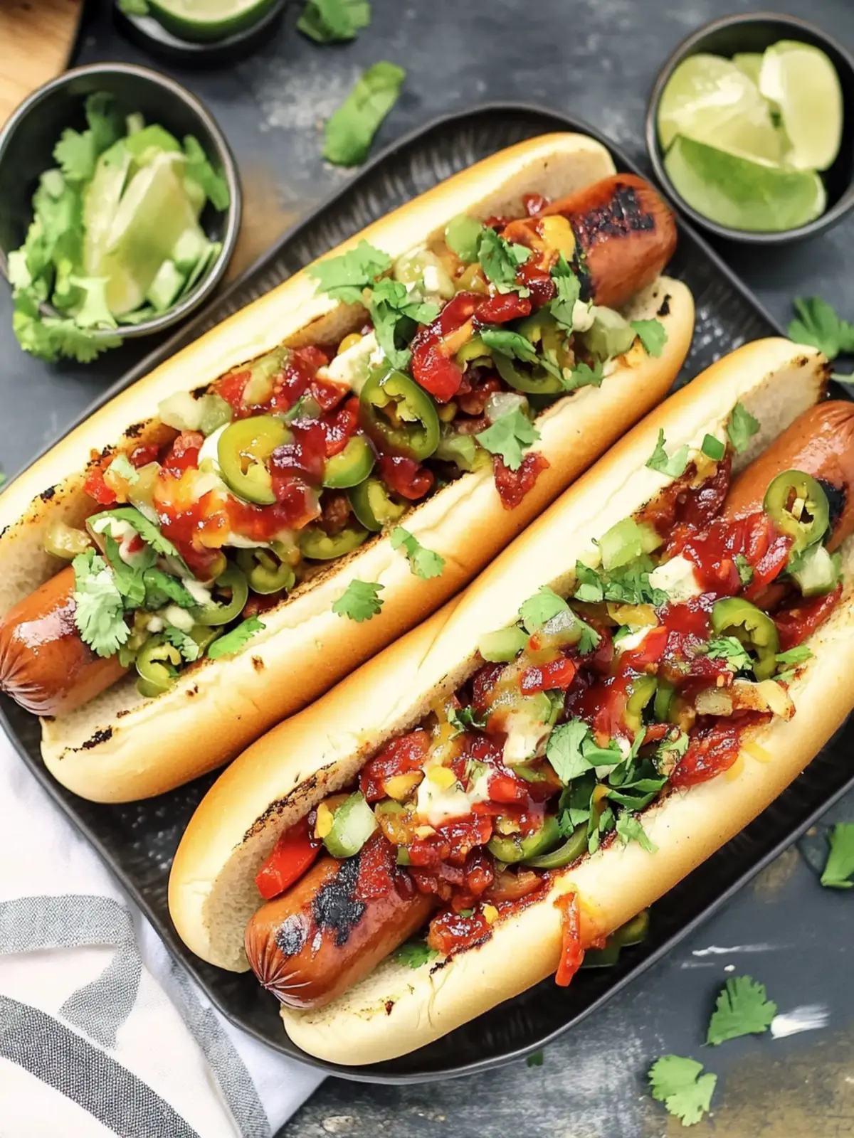 Irresistible Mexican Hot Dogs Wrapped in Crispy Bacon Delight