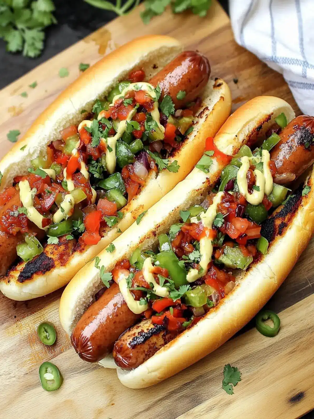 Irresistible Mexican Hot Dogs Wrapped in Crispy Bacon Delight
