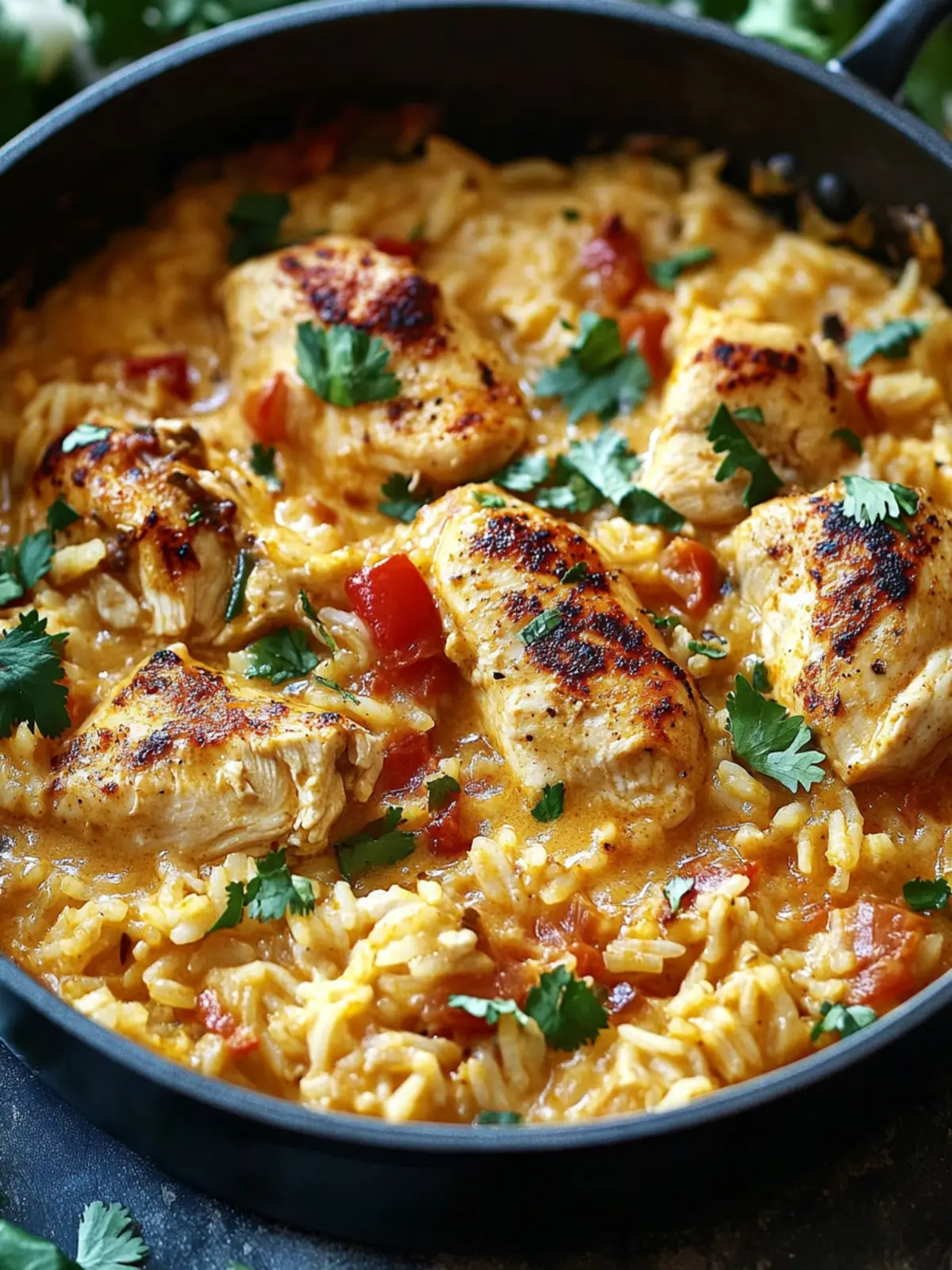 One Pot Queso Chicken and Rice: Irresistibly Delicious