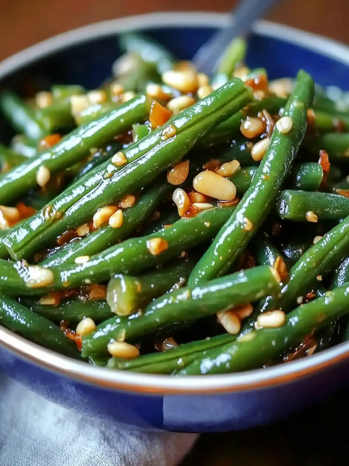 Delicious Chinese Green Beans With Garlic Sauce in Minutes
