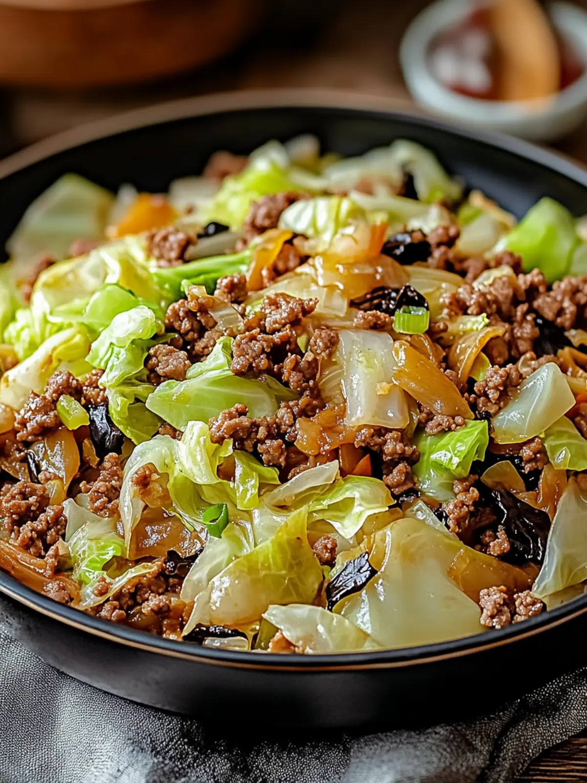 Irresistible Chinese Ground Beef and Cabbage Stir-Fry Recipe