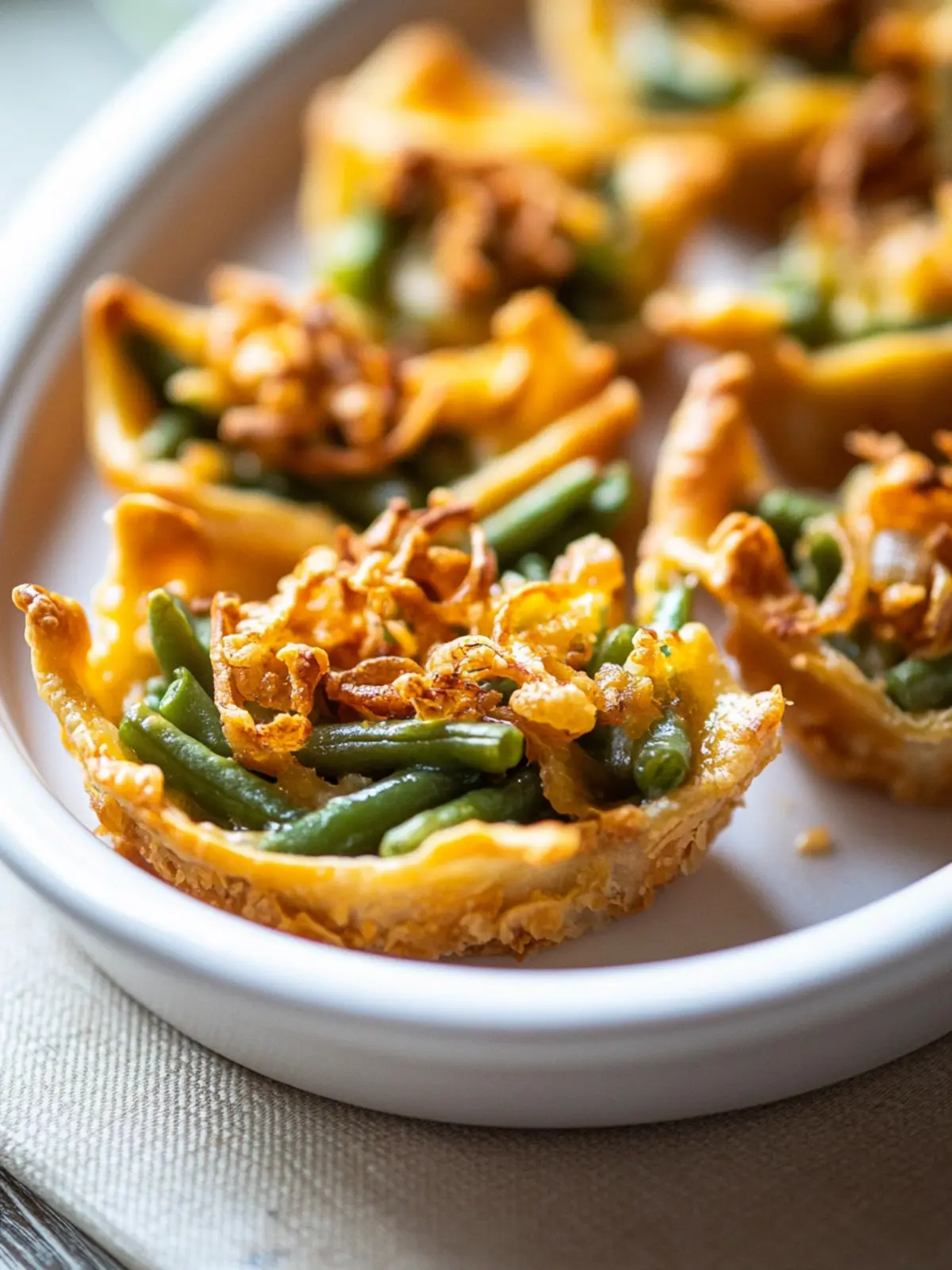 Irresistible Mini Green Bean Casserole Bites for Every Occasion