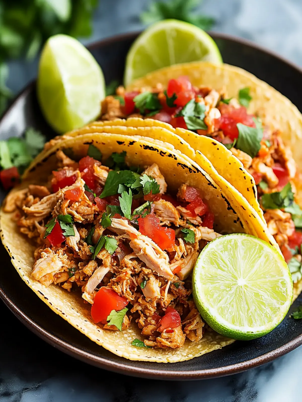 Irresistible Crock Pot Chicken Taco Meat for Tasty Tacos