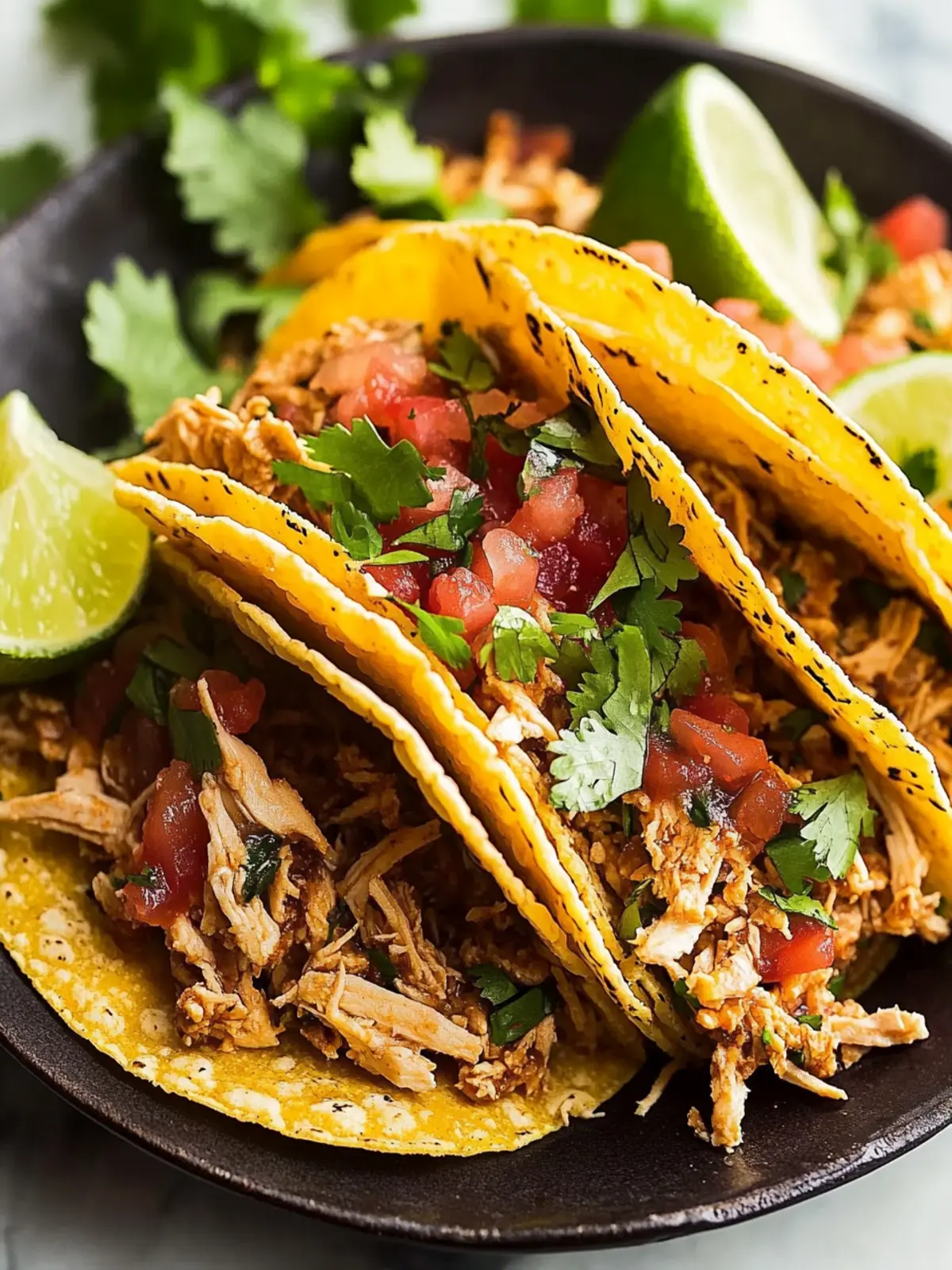 Irresistible Crock Pot Chicken Taco Meat for Tasty Tacos